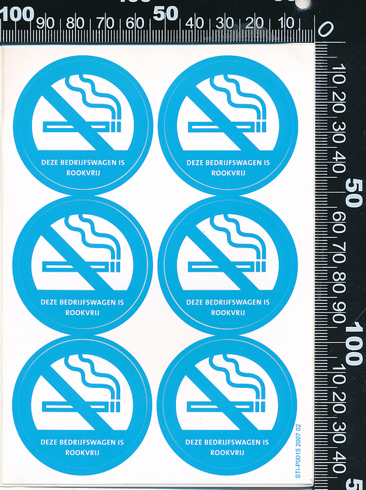 Deze bedrijfswagen is rookvrij