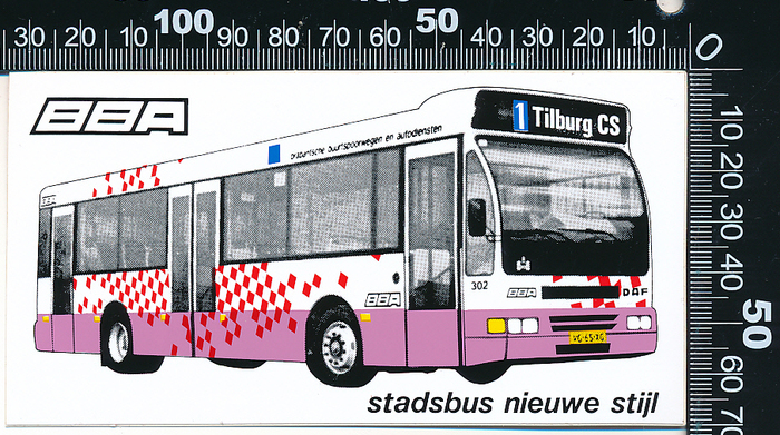 BBA - Stadsbus nieuwe stijl