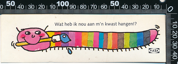 Flexa - Wat heb ik nou aan mijn kwast hangen (Met logo)