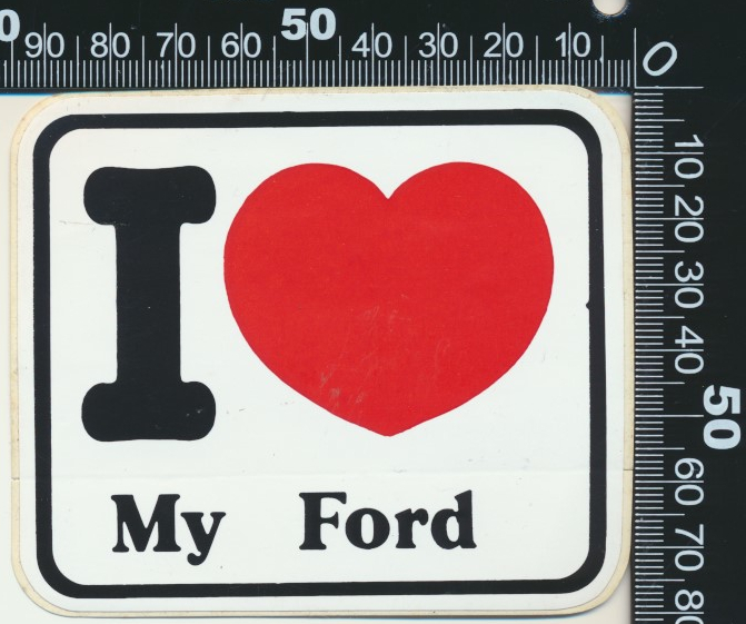 Ford - I love my Ford