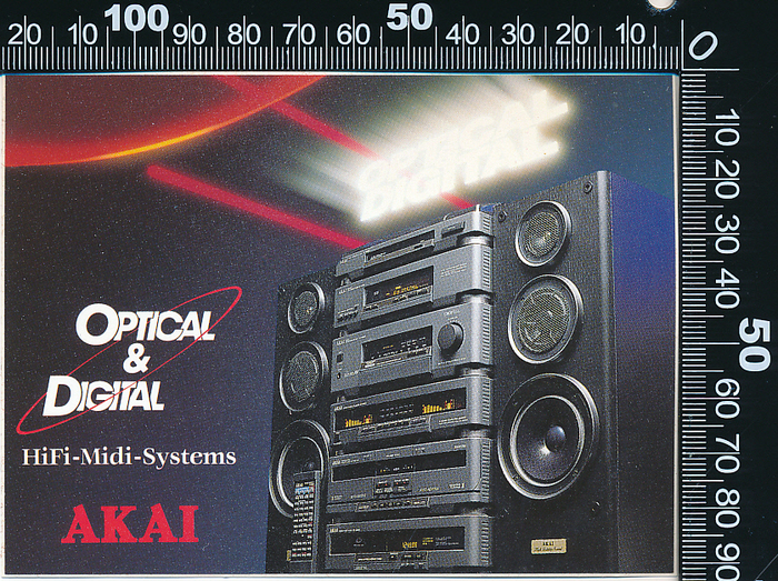 Akai - HiFi Midi Systems - Optical and Digital