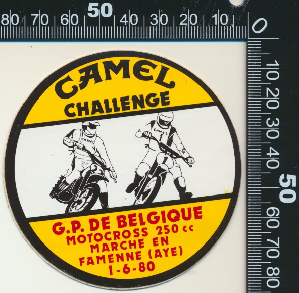 Camel Challenge - GP De Belgique 1980 - Motocross 250 CC - Marche en ...