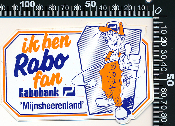 Mijnsheerenland - Ik ben Rabo fan - Rabobank