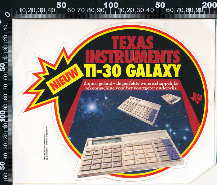 Texas Instruments - TI-30 Galaxy