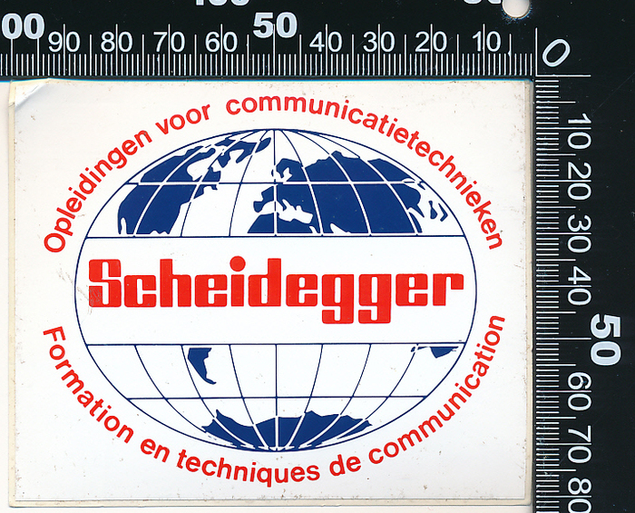 Scheidegger - Opleiding voor communicatietechnieken
