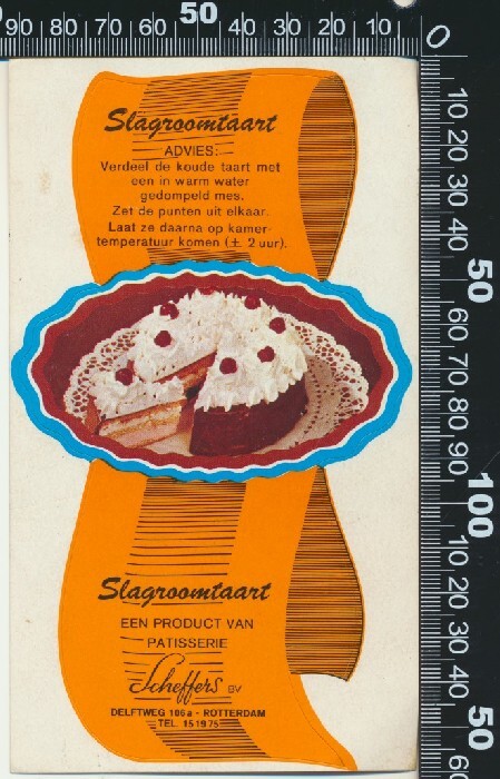 Patisserie Scheffers - Slagroomtaart - Rotterdam