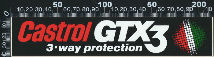 Castrol - GTX3 - 3 Way protection