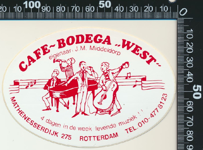 Cafe Bodega West - Rotterdam